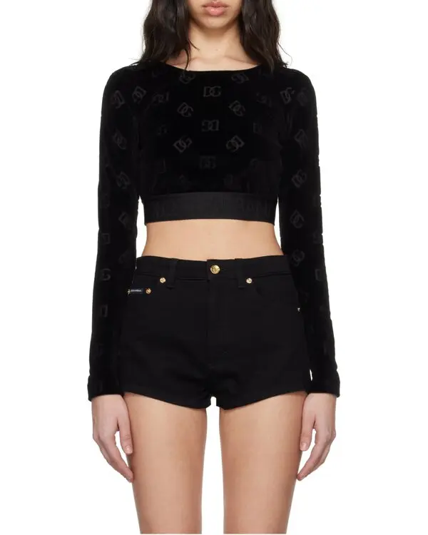 Dolce & Gabbana Dg-jacquard Sweatshirt