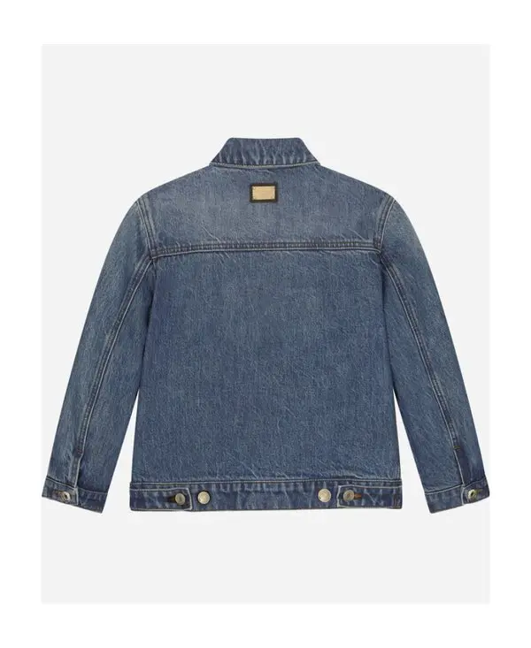 Dolce & Gabbana Long-sleeved Denim Jacket