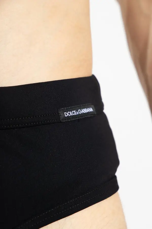 Dolce & Gabbana Dolce Gabbana Drawstring Swim Briefs