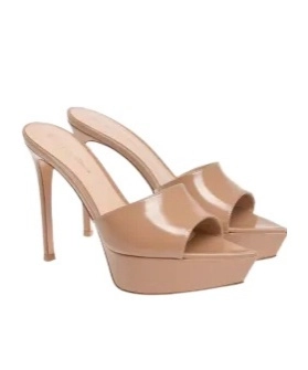 GIANVITO ROSSI 100mm Dasha Platform Pointed-toe Sandals