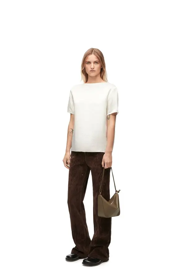 Loewe Chain Top In Technical Satin