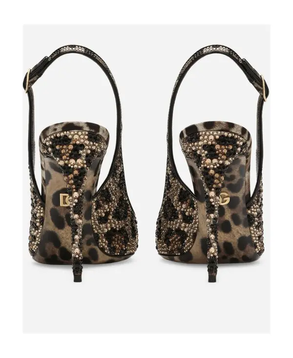 Dolce & Gabbana Dolce Gabbana Leopard-print Pointed-toe Pumps