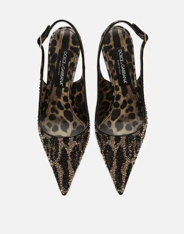 Dolce & Gabbana Dolce Gabbana Leopard-print Pointed-toe Pumps