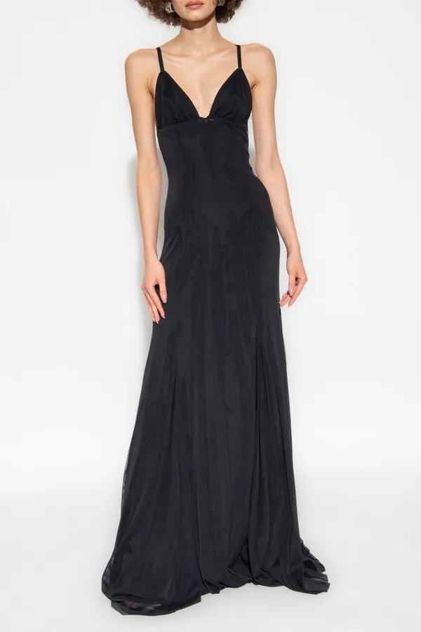 Dolce & Gabbana Dolce Gabbana Open-back Sleeveless Maxi Dress