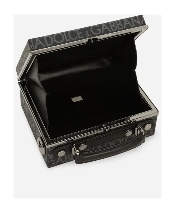 Dolce & Gabbana Dolce Gabbana Logo Jacquard Box Bag