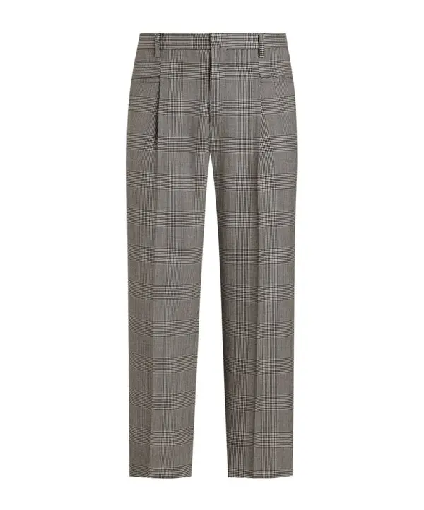 Dolce & Gabbana Dolce Gabbana Pleat Detailed Straight-leg Trousers
