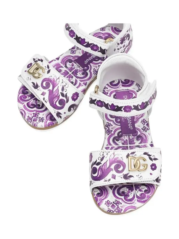 Dolce & Gabbana Logo-plaque Sandals