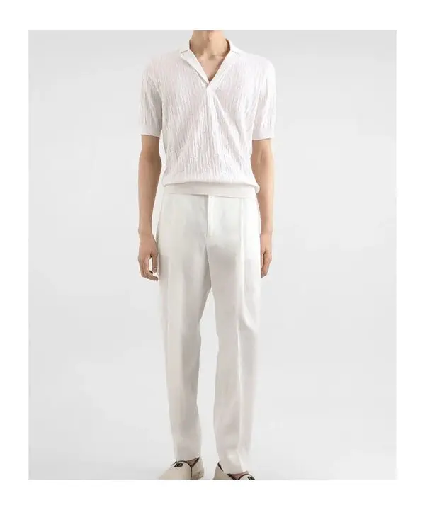 Dolce & Gabbana Stretch-silk T-shirt - White