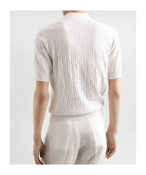 Dolce & Gabbana Stretch-silk T-shirt - White