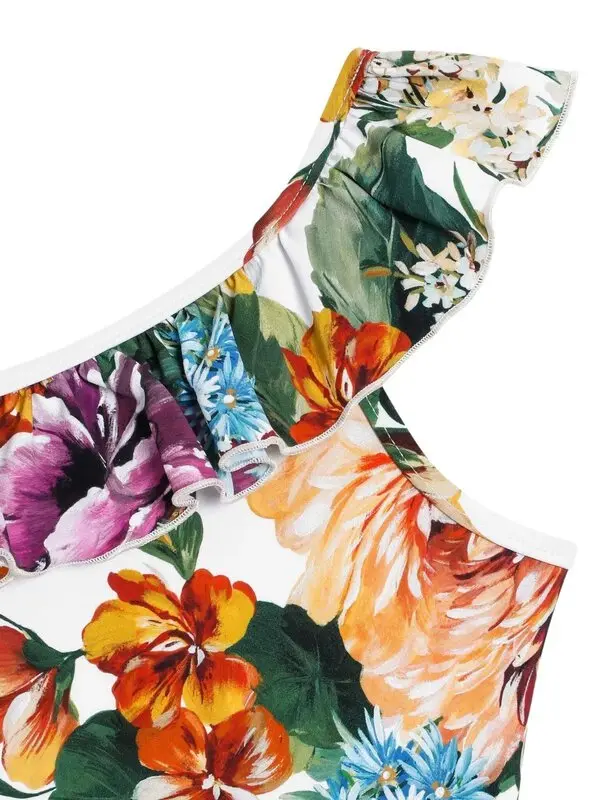 Dolce & Gabbana Floral-print Swimsuit