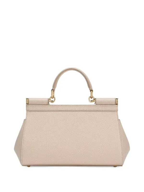 Dolce & Gabbana Dolce Gabbana Logo Plaque Medium Sicily Handbag
