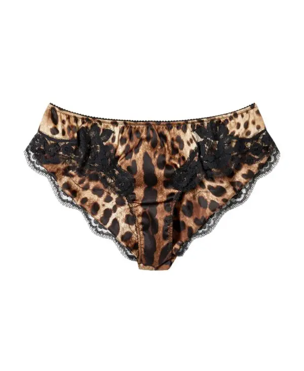 Dolce & Gabbana Dolce Gabbana Leopard Print Cheeky Briefs