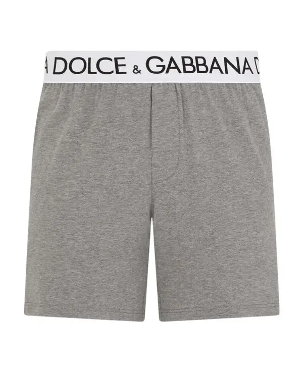 Dolce & Gabbana Logo-waistband Boxer Shorts
