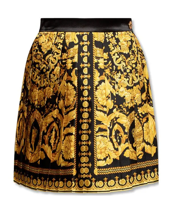 Versace Baroque Printed Mini Skirt