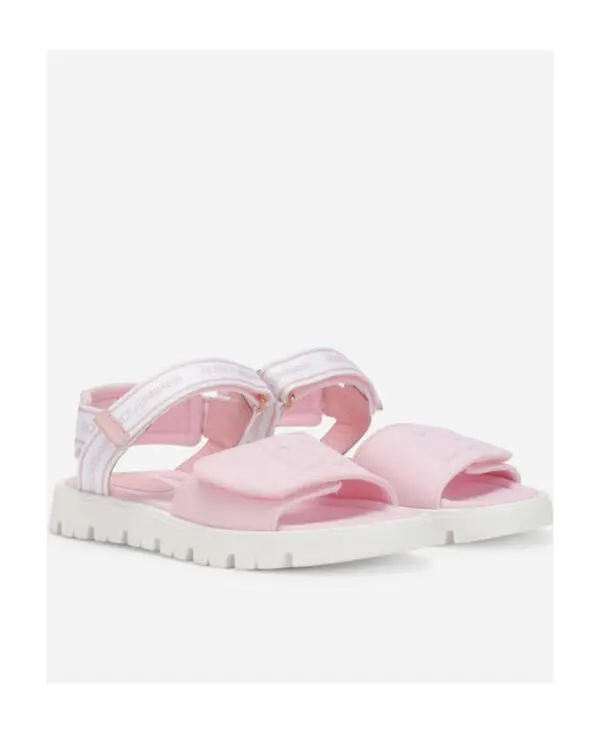 Dolce & Gabbana Logo-strap Open-toe Sandals