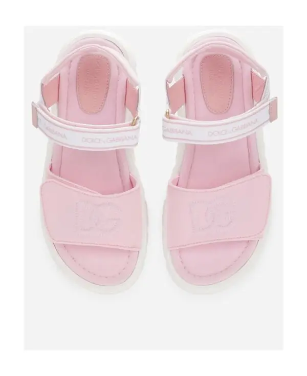 Dolce & Gabbana Logo-strap Open-toe Sandals
