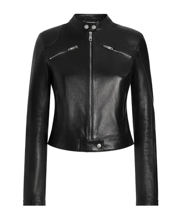 Dolce & Gabbana Biker-style Leather Jacket
