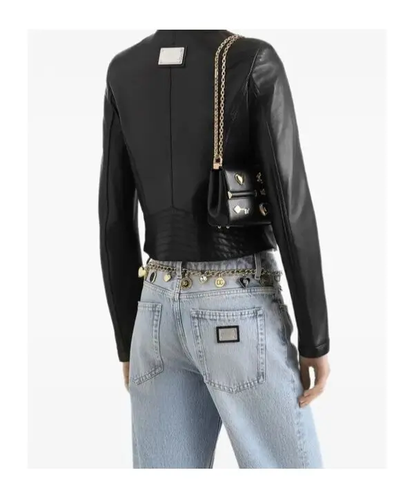 Dolce & Gabbana Biker-style Leather Jacket