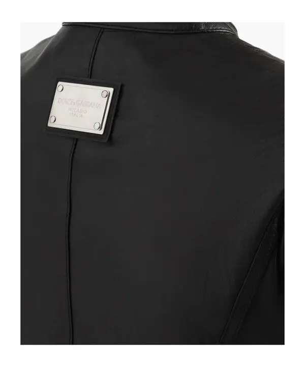 Dolce & Gabbana Biker-style Leather Jacket
