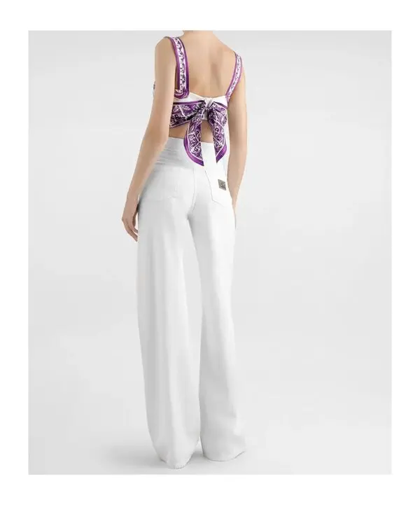 Dolce & Gabbana Dolce Gabbana Majolica-printed Top
