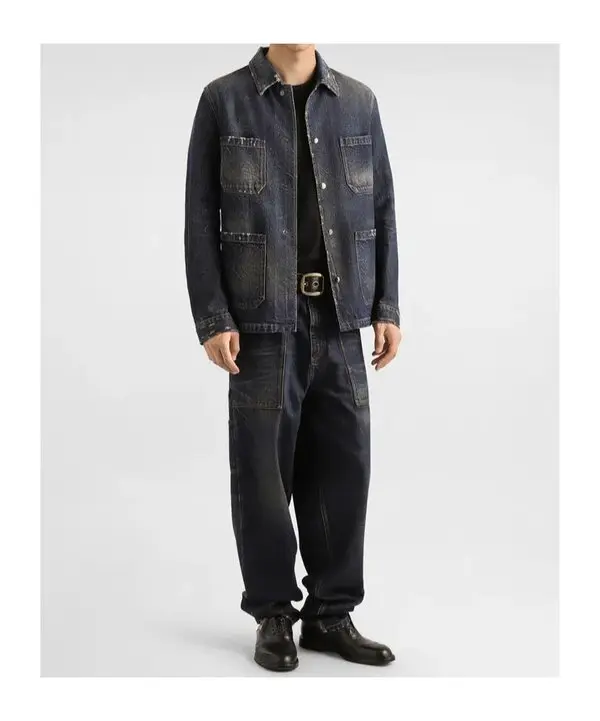 Dolce & Gabbana Dolce Gabbana Distressed Denim Jacket