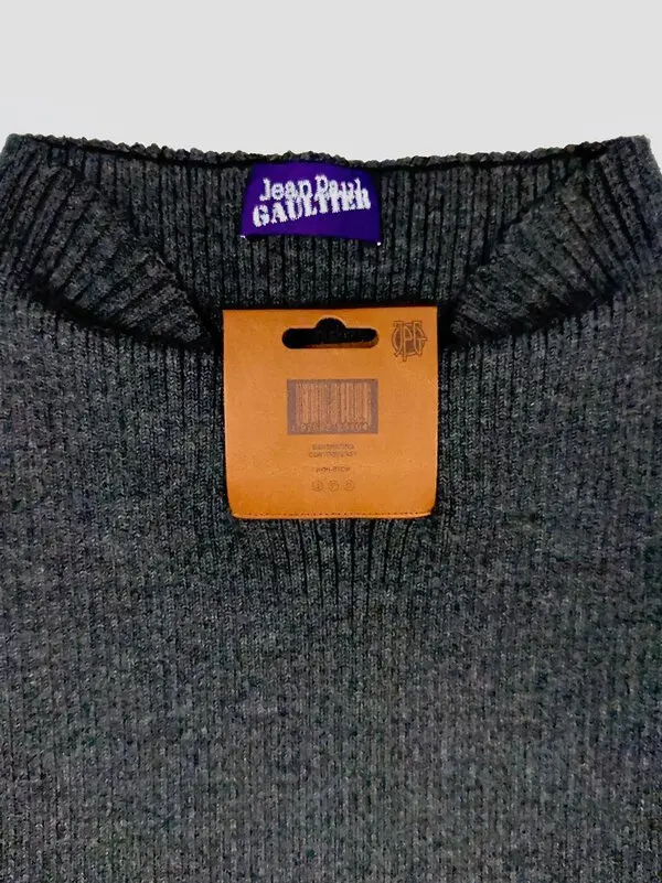 JEAN PAUL GAULTIER Ribbed Knit Skirt