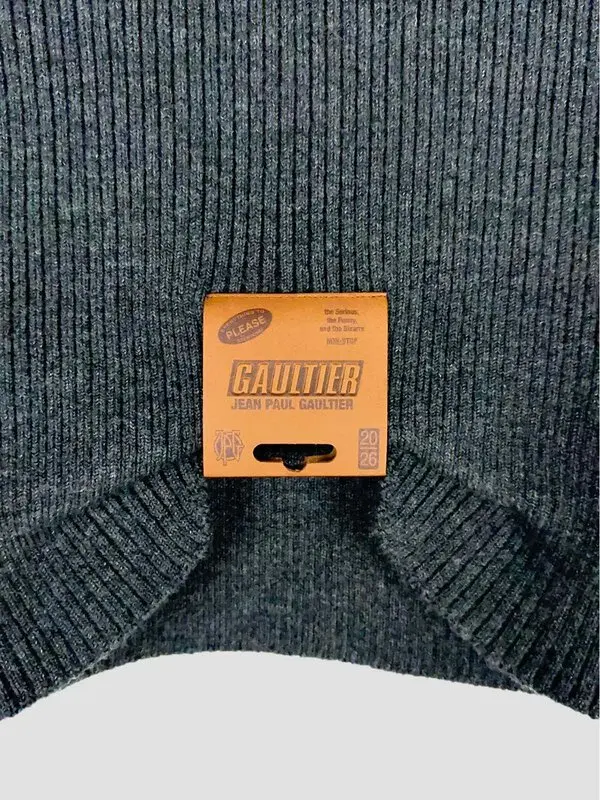 JEAN PAUL GAULTIER Turtleneck Knit Top
