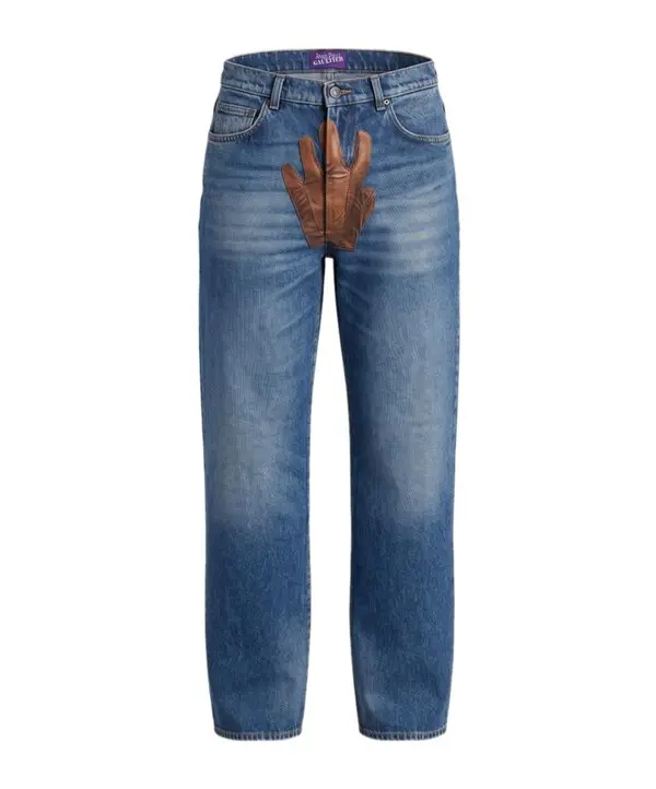 JEAN PAUL GAULTIER Belt-loop Jeans