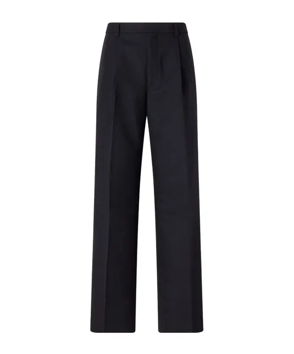 Auralee Casual Pants With Belt Loops