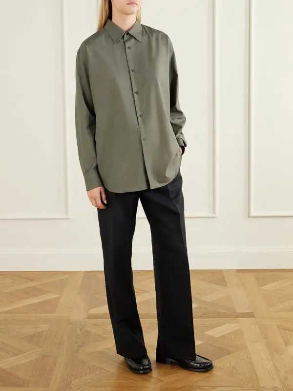 Auralee Casual Pants With Belt Loops