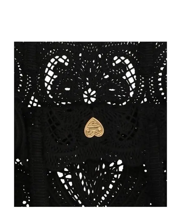 Dolce & Gabbana Dolce Gabbana Beatrice Lace Tote Bag