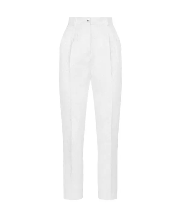 Dolce & Gabbana Dolce Gabbana Brocade Cigarette Pants