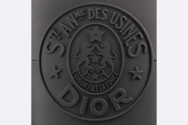 Dior Logo Embossed Round Toe Rain Boots