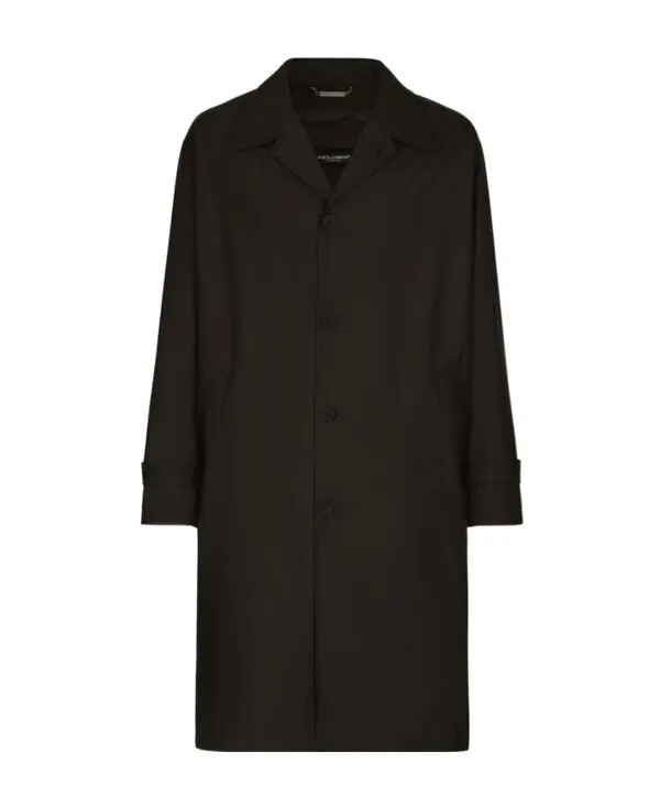 Dolce & Gabbana Dolce Gabbana Long Sleeved Buttoned Coat