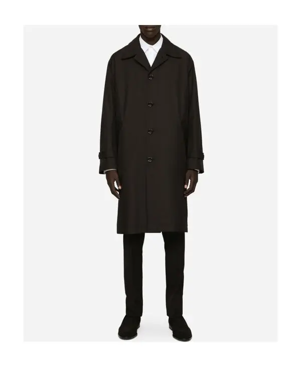 Dolce & Gabbana Dolce Gabbana Long Sleeved Buttoned Coat