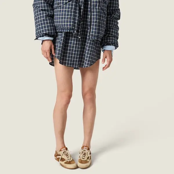 Miu Miu Gymnasium Suede Sneakers