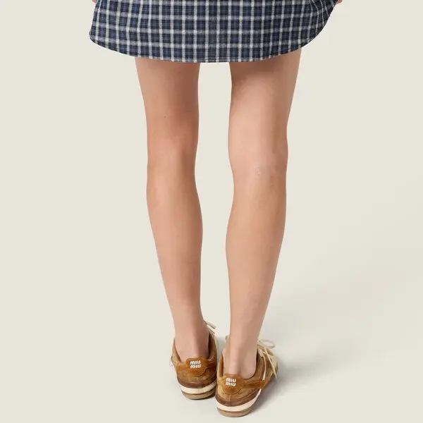 Miu Miu Gymnasium Suede Sneakers