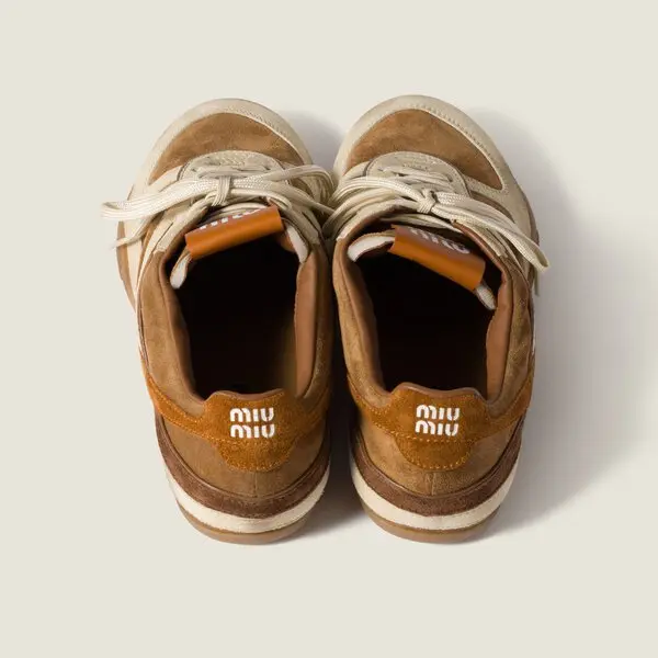 Miu Miu Gymnasium Suede Sneakers