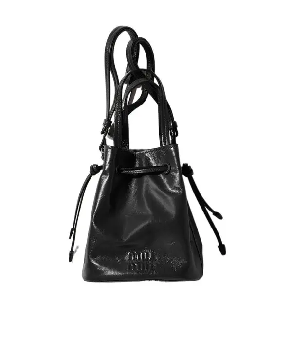 Miu Miu Shiny Leather Pouch