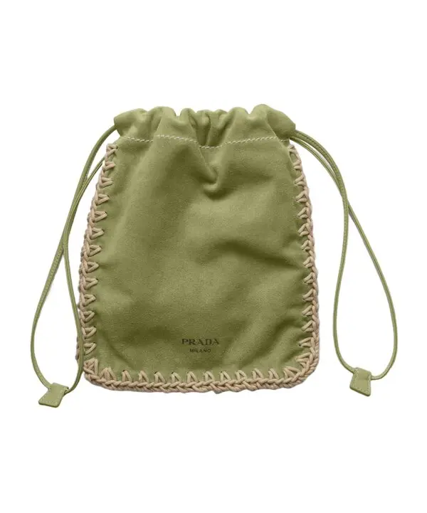 Prada Suede Smartphone Case - Agave