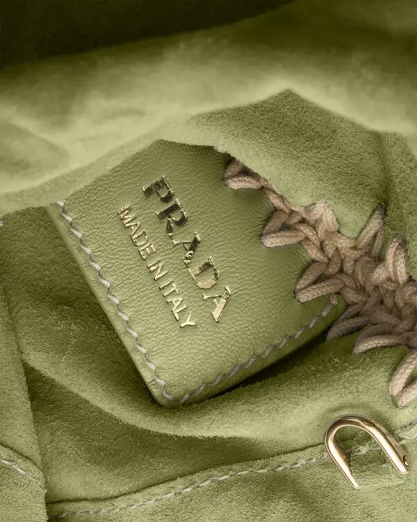 Prada Suede Smartphone Case - Agave
