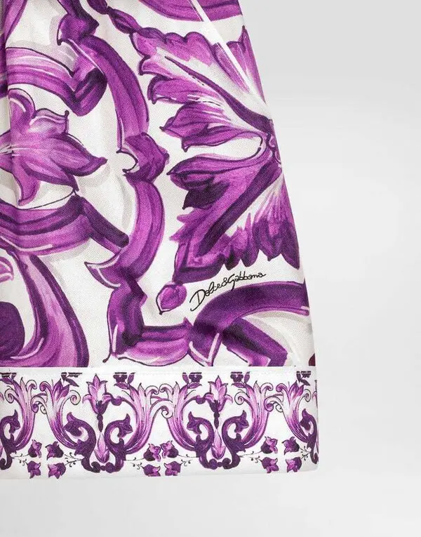 Dolce & Gabbana Silk Shorts