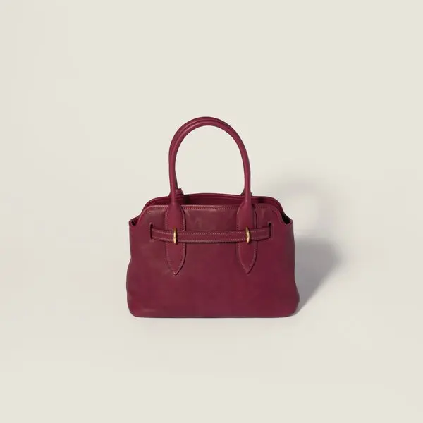 Miu Miu Aventure Nappa Leather Bag
