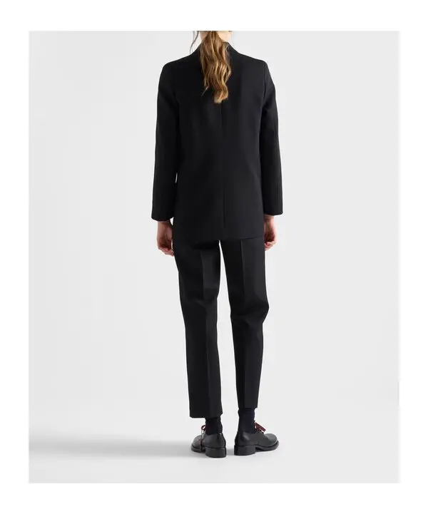 Prada Single-breasted Gabardine Jacket