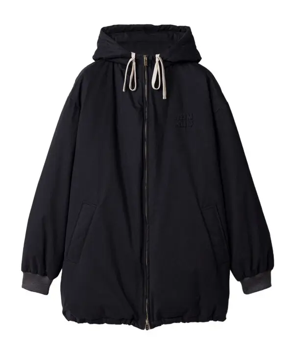 Miu Miu Gabardine Down Jacket