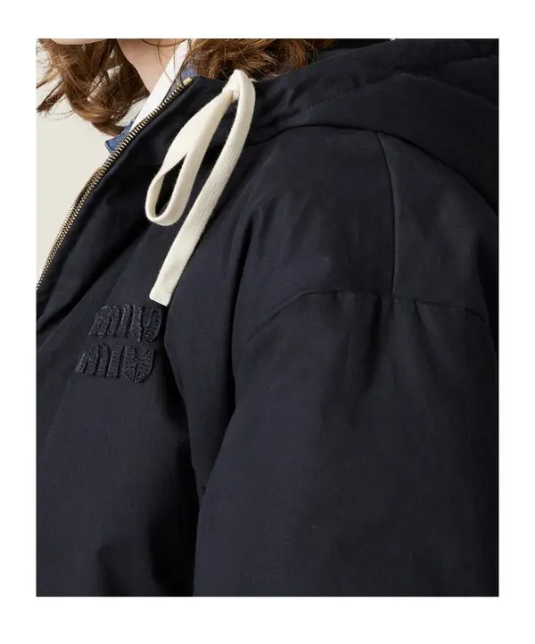 Miu Miu Gabardine Down Jacket