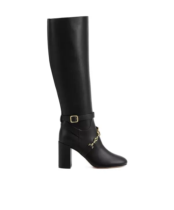 Dior Diorly Heeled Boot - Black