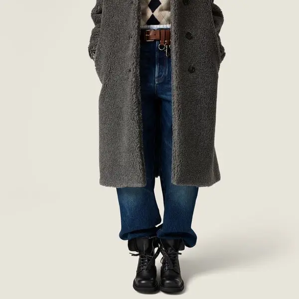 Miu Miu Leather Booties