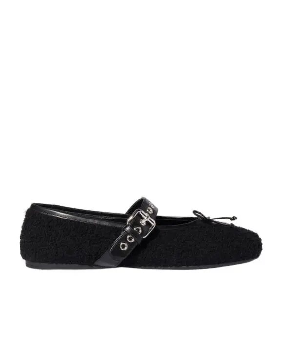Miu Miu Ballerinas Aus Mohair