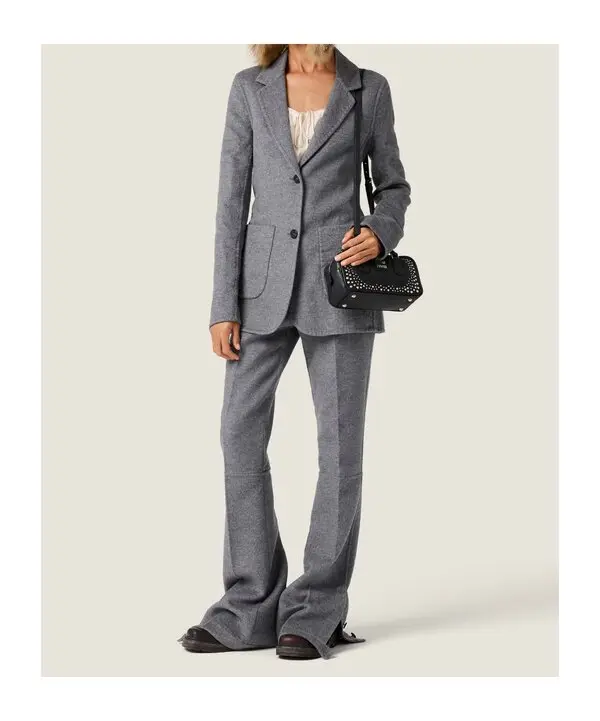 Miu Miu Double Wool Pants